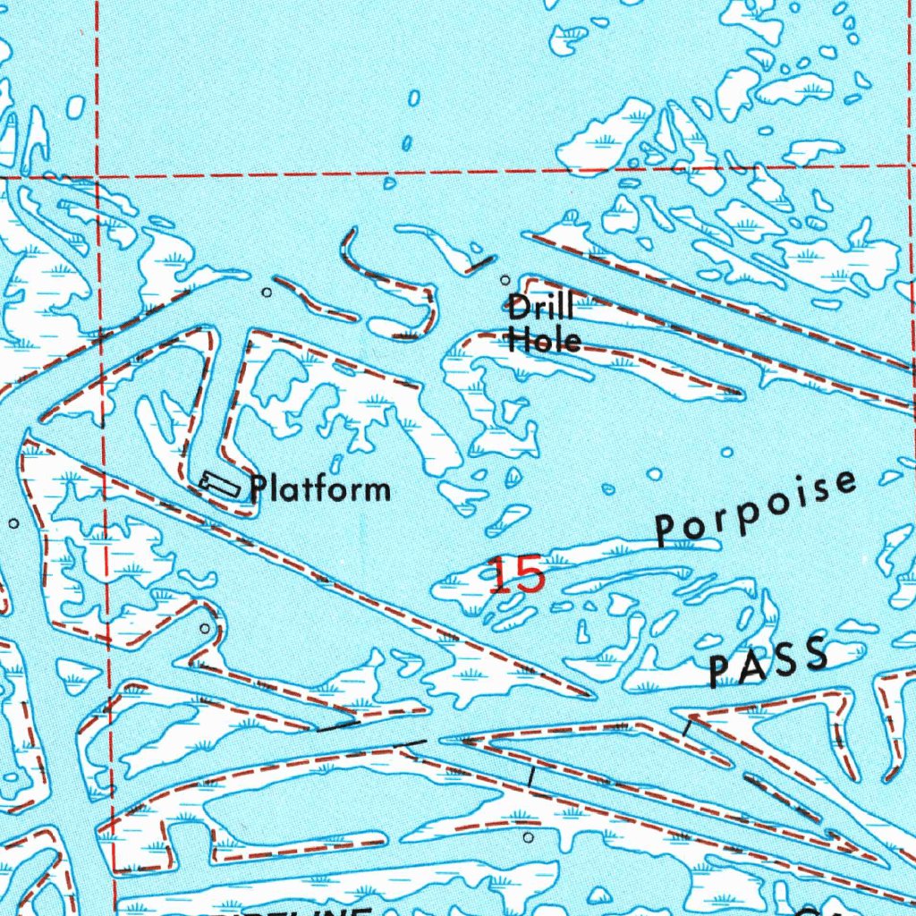 Triumph, LA (1993, 24000-Scale) Map by United States Geological Survey ...