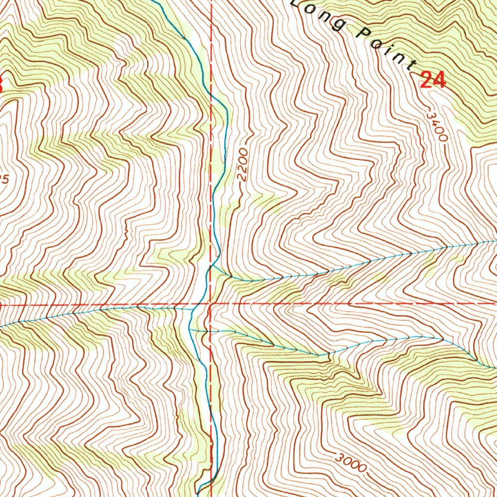 Troy, OR-WA (1995, 24000-Scale) Map by United States Geological Survey ...