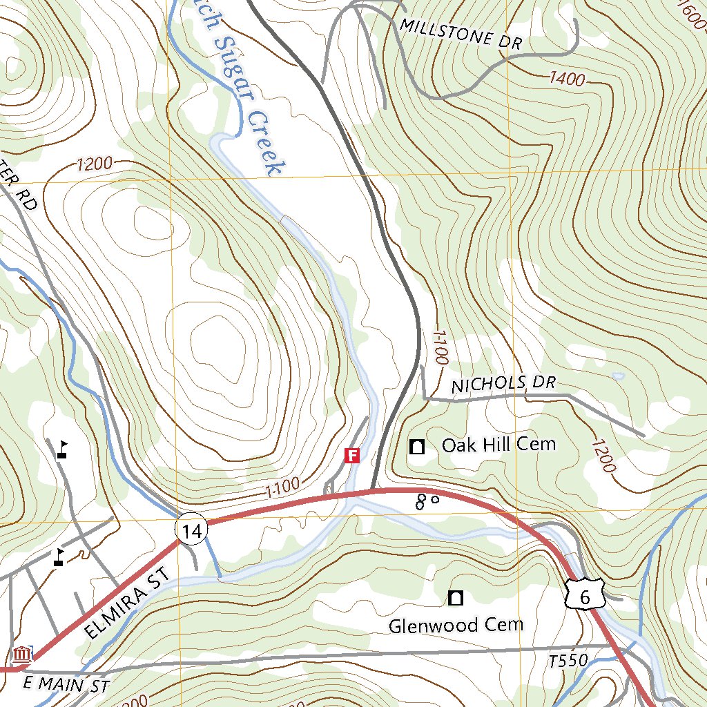 Troy, PA (2023, 24000-Scale) Map by United States Geological Survey ...