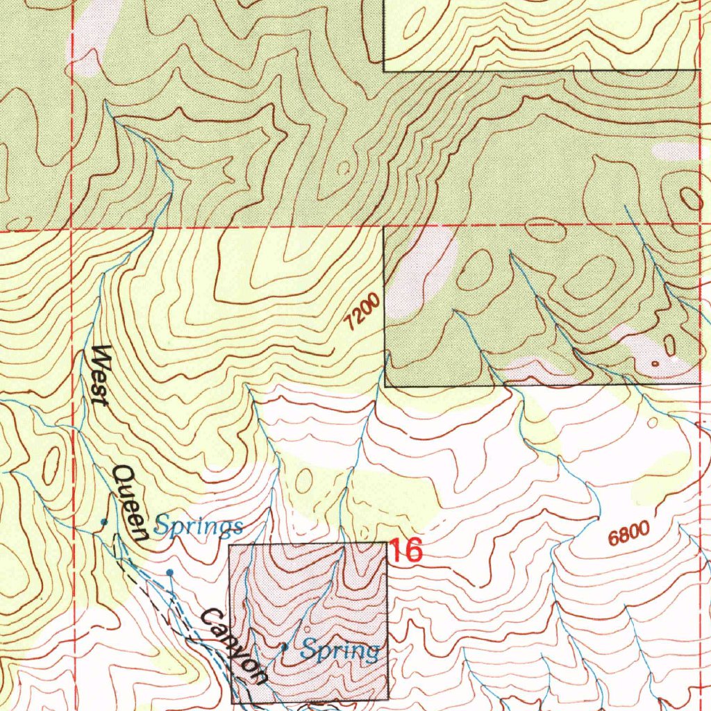Truman Meadows, NV-CA (1994, 24000-Scale) Map by United States ...
