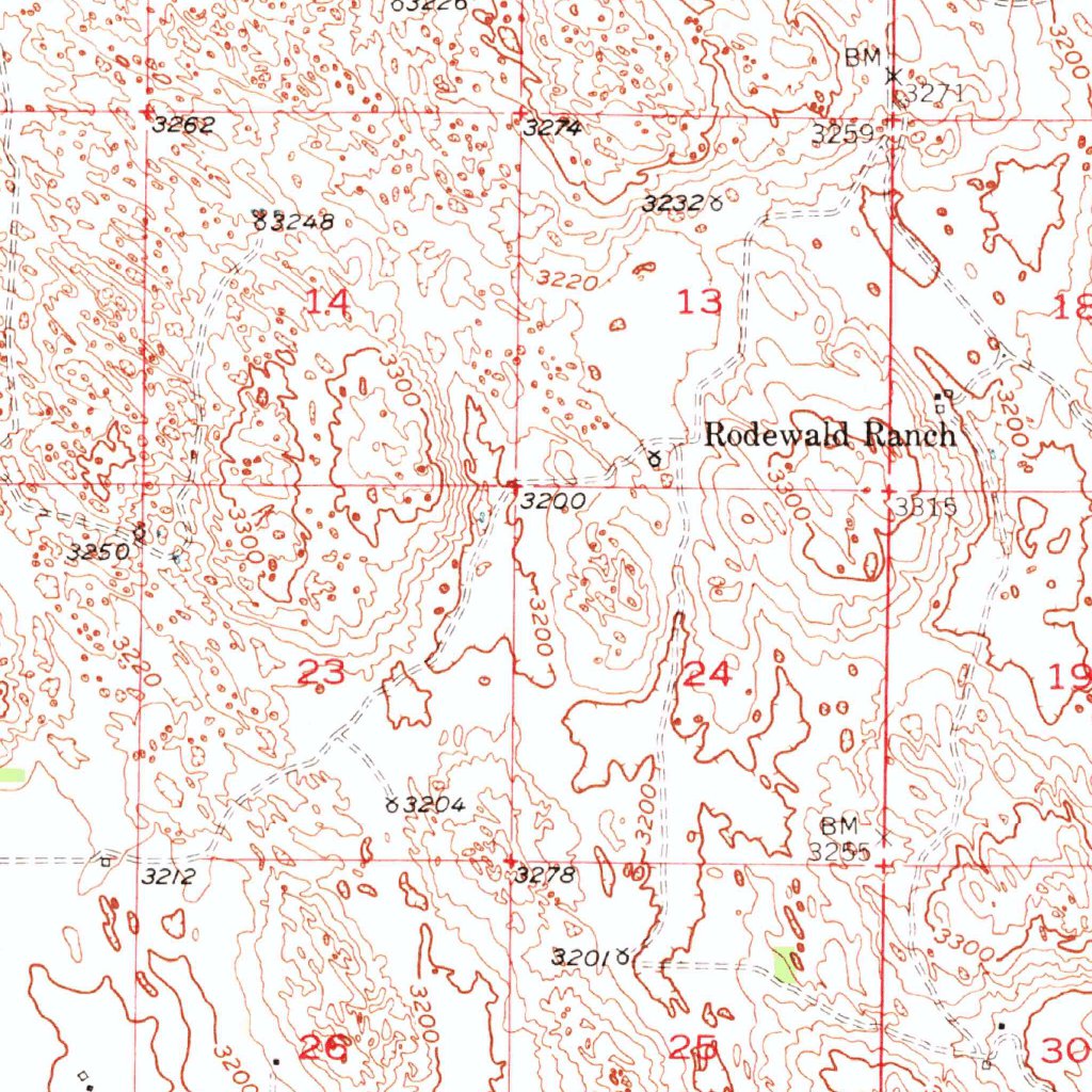 Tryon, NE (1951, 62500-Scale) Map by United States Geological Survey ...