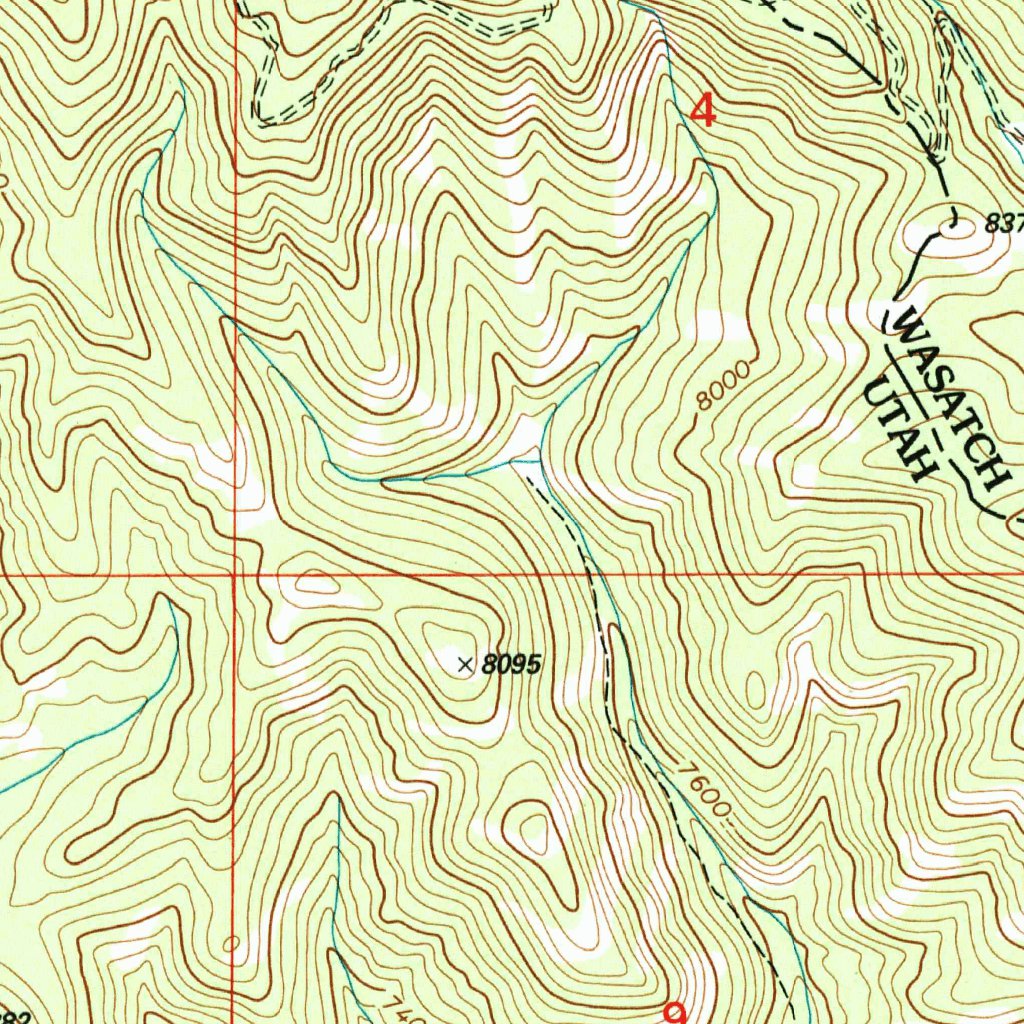 Tucker, UT (2001, 24000-Scale) Map by United States Geological Survey ...