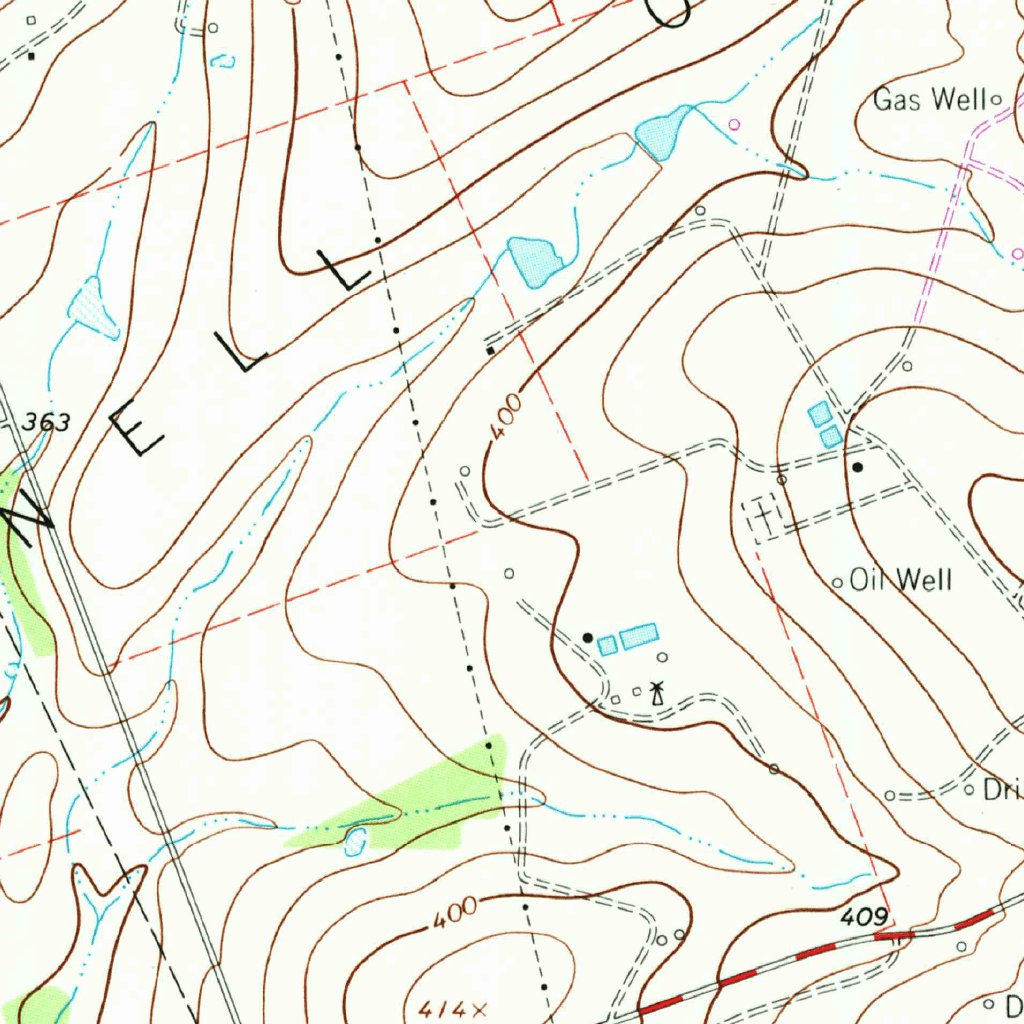 Tulsita, TX (1963, 24000-Scale) Map by United States Geological Survey ...