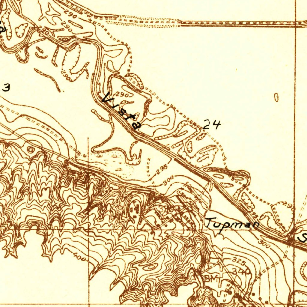 Tupman, CA (1929, 31680-Scale) Map by United States Geological Survey ...