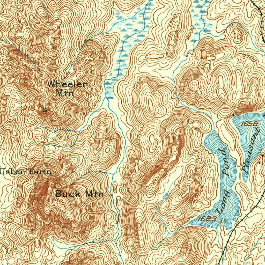 Tupper Lake, NY (1907, 62500-Scale) Map by United States Geological ...