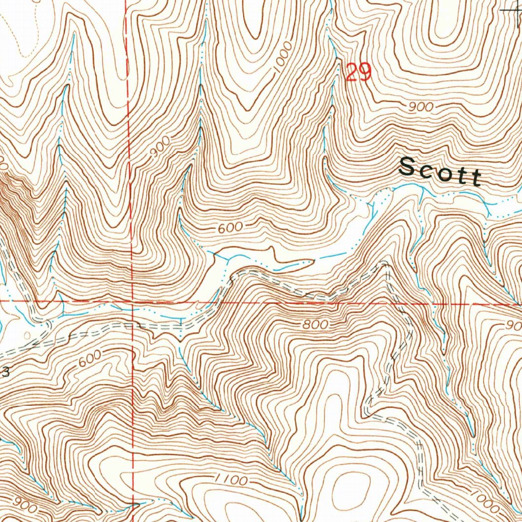 Turner Butte, OR (1964, 24000-Scale) Map by United States Geological ...