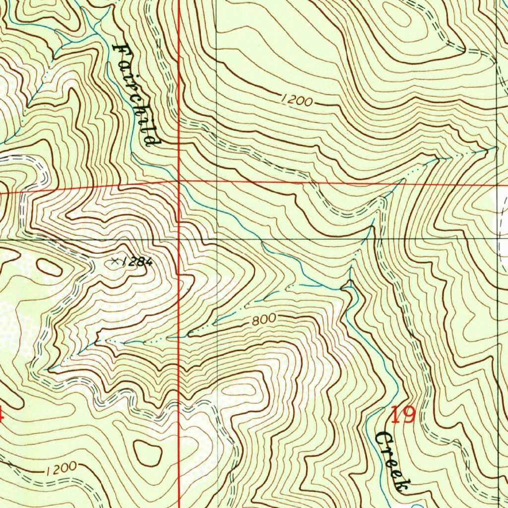 Turner Creek, OR (1979, 24000-Scale) Map by United States Geological ...