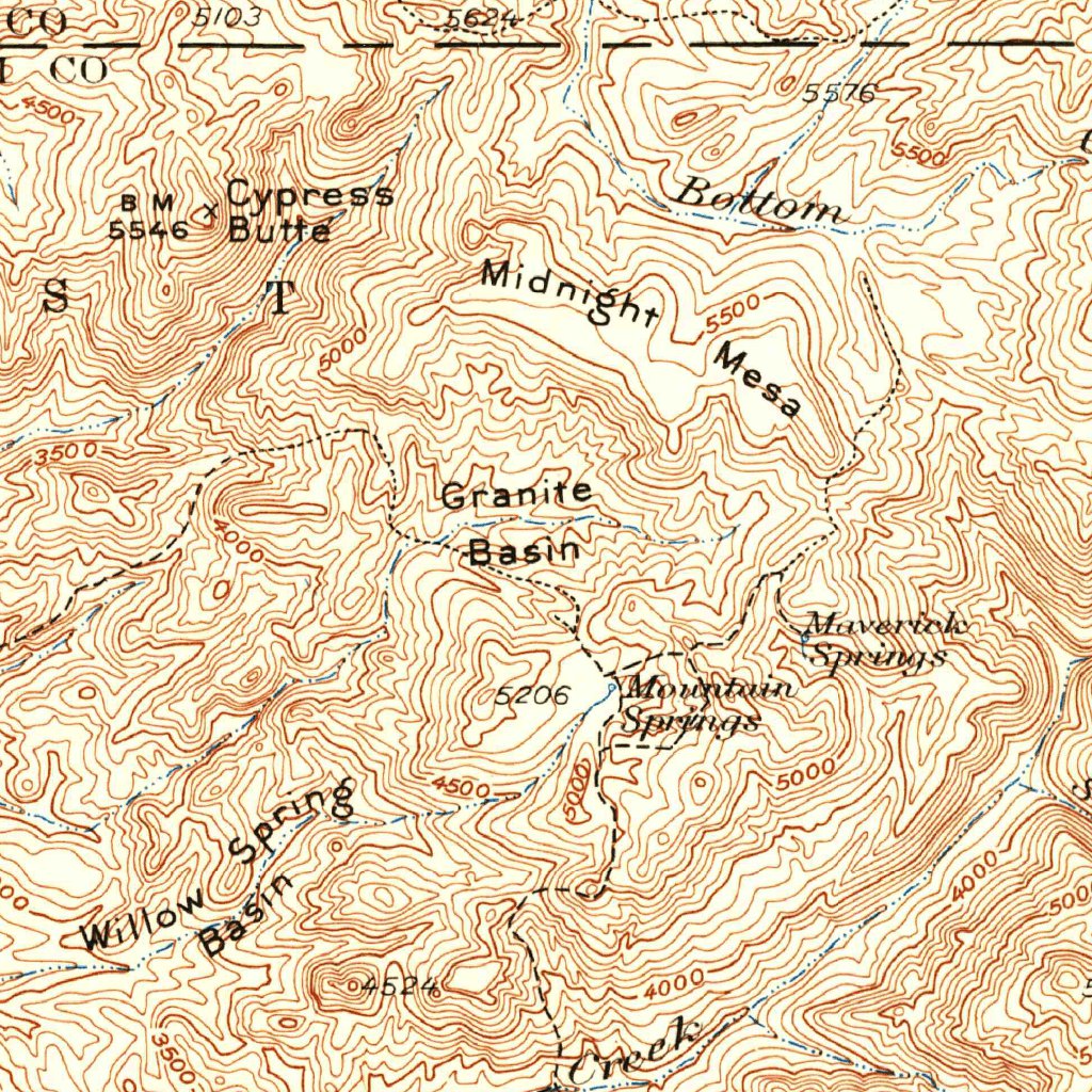 Turret Peak, AZ (1929, 125000-Scale) Map by United States Geological ...