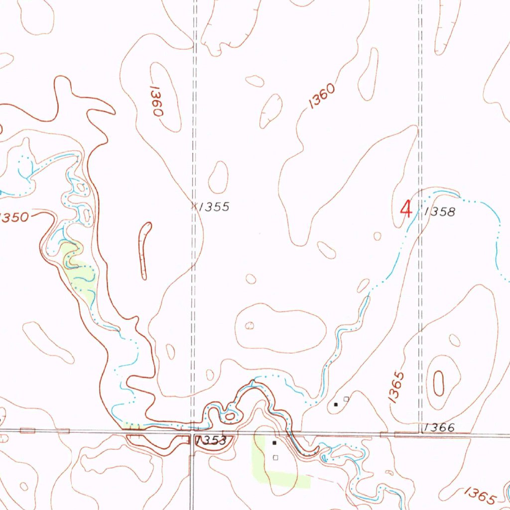 Turton, SD (1960, 24000-Scale) Map by United States Geological Survey ...