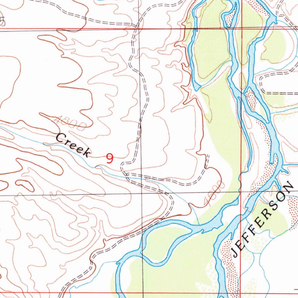 Twin Bridges, MT (1989, 24000-Scale) Map by United States Geological ...
