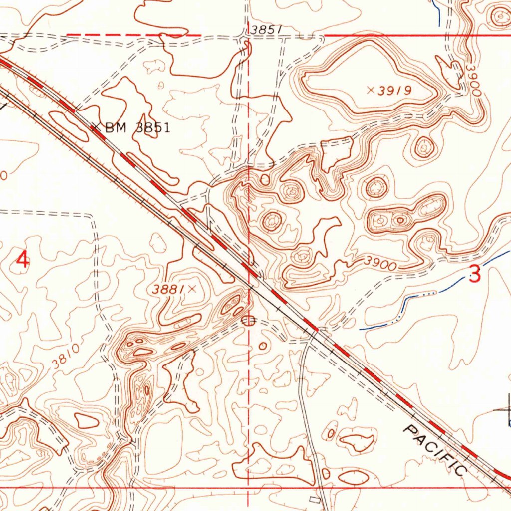 Twin Falls NE, ID (1964, 24000-Scale) Map by United States Geological ...
