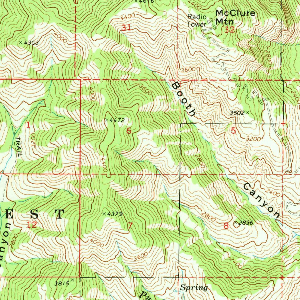 Twisp, WA (1969, 62500-Scale) Map by United States Geological Survey ...