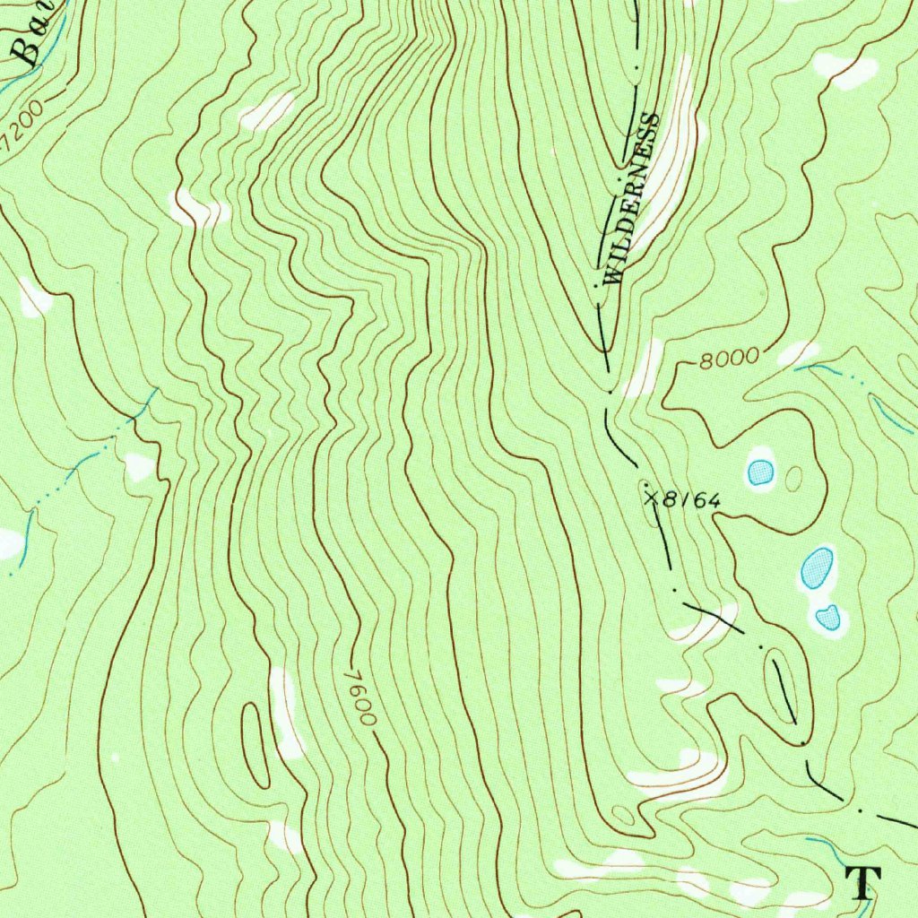 Two Ocean Lake, WY (1968, 24000-Scale) Map by United States Geological ...