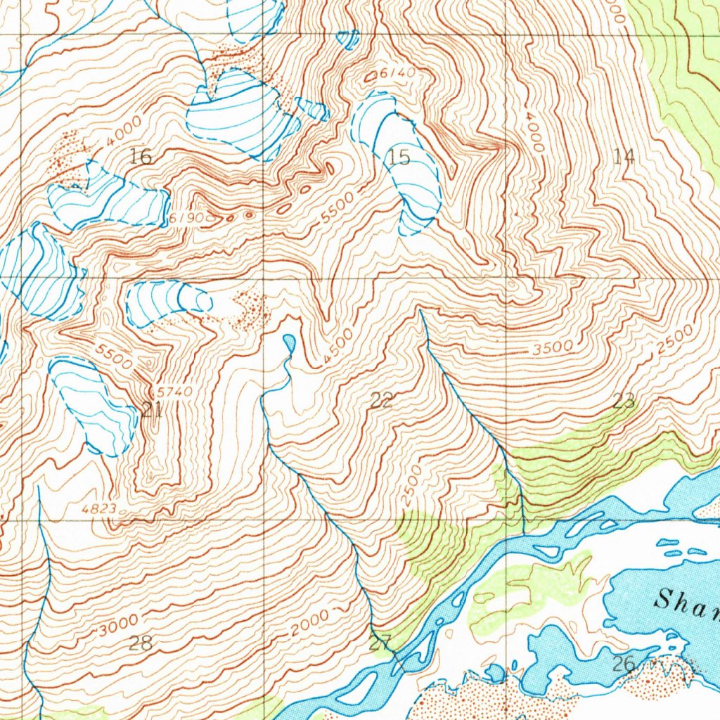 Tyonek A-8, AK (1958, 63360-Scale) Map by United States Geological ...