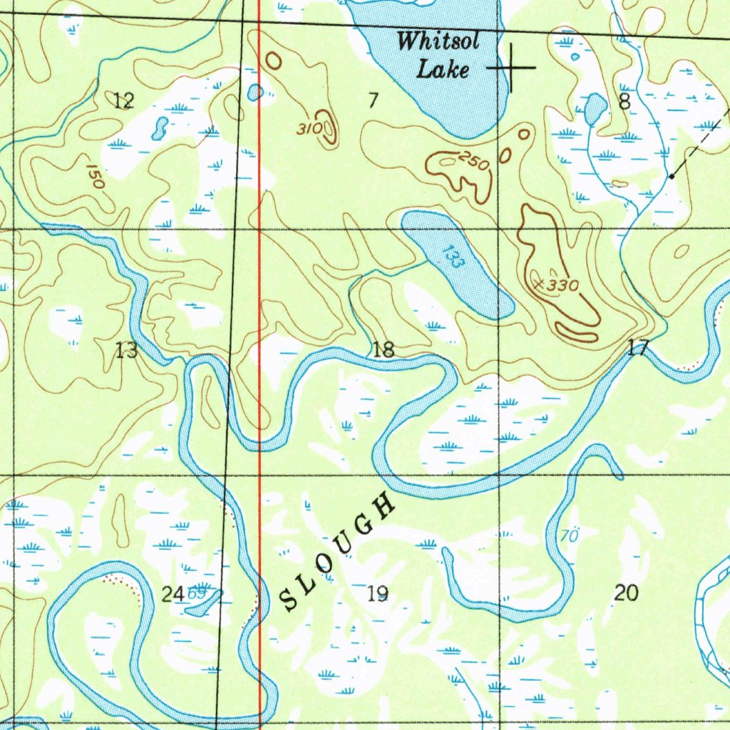 Tyonek C-2, AK (1993, 63360-Scale) Map by United States Geological ...