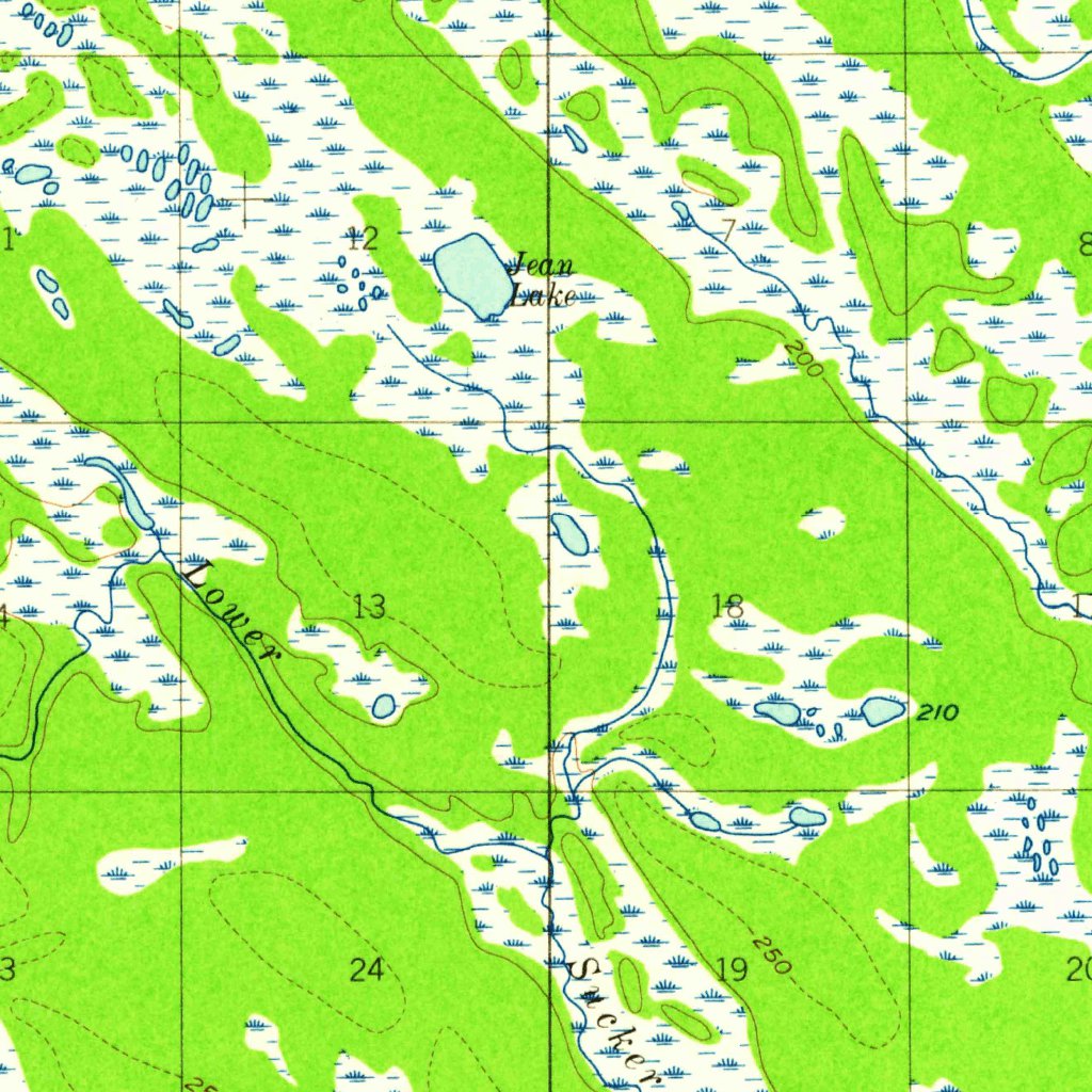 Tyonek C-3, AK (1954, 63360-Scale) Map by United States Geological ...