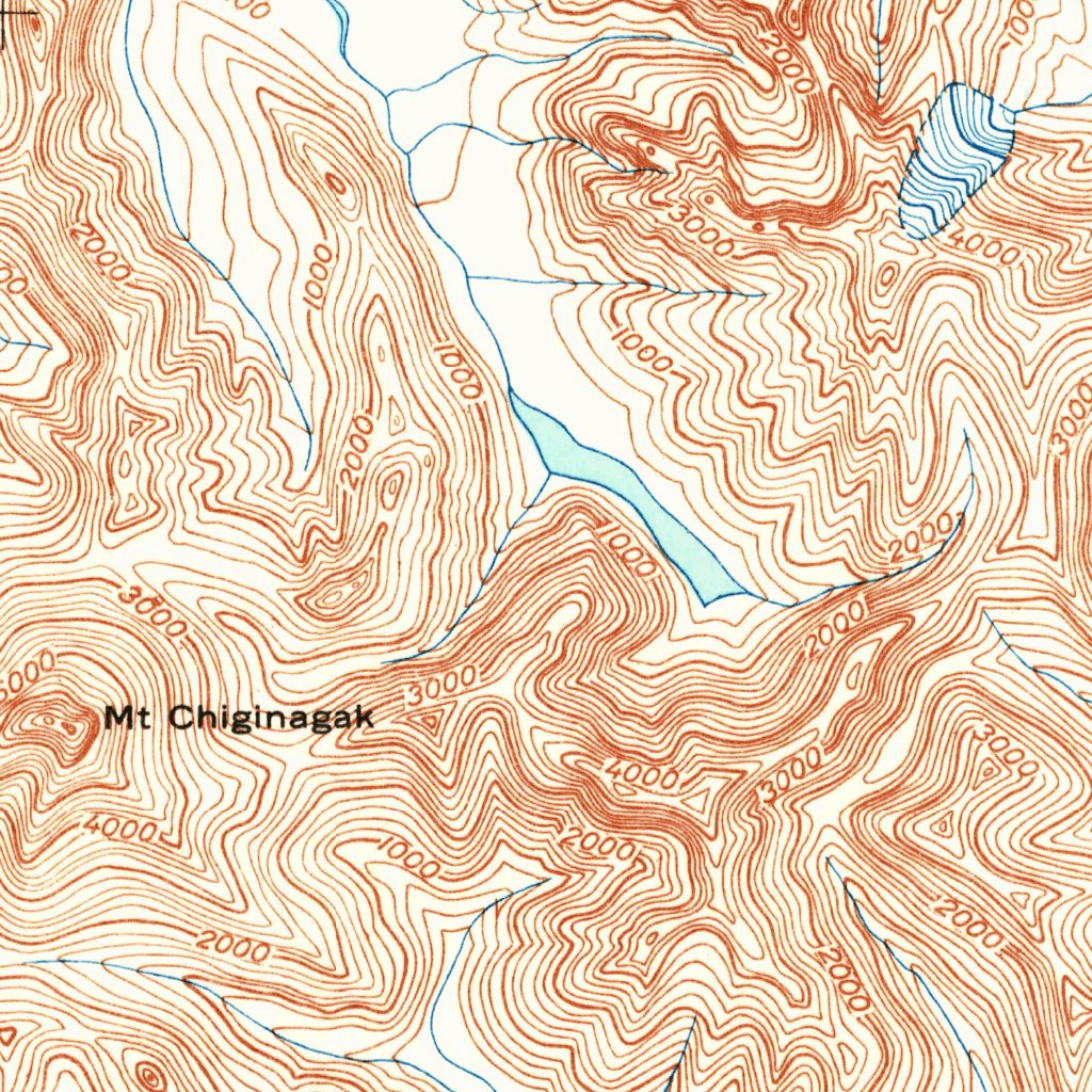 Ugashik, AK (1943, 250000-Scale) Map by United States Geological Survey ...