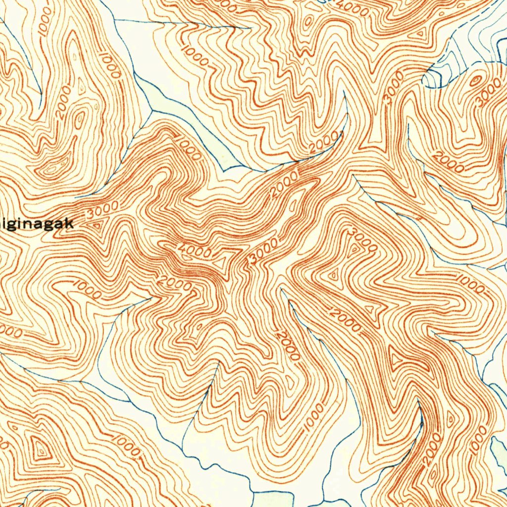 Ugashik, AK (1948, 250000-Scale) Map by United States Geological Survey ...