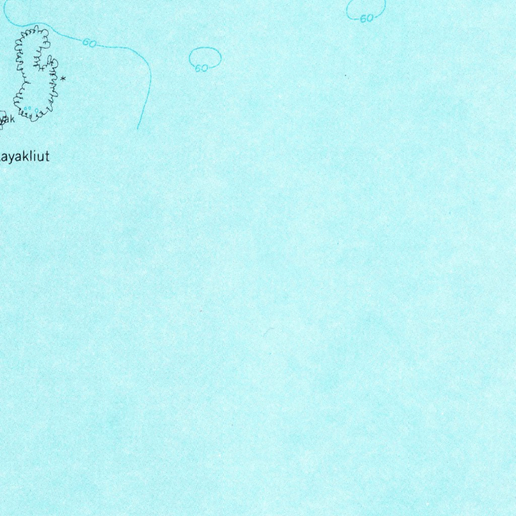Ugashik B-1, AK (1951, 63360-Scale) Map by United States Geological ...
