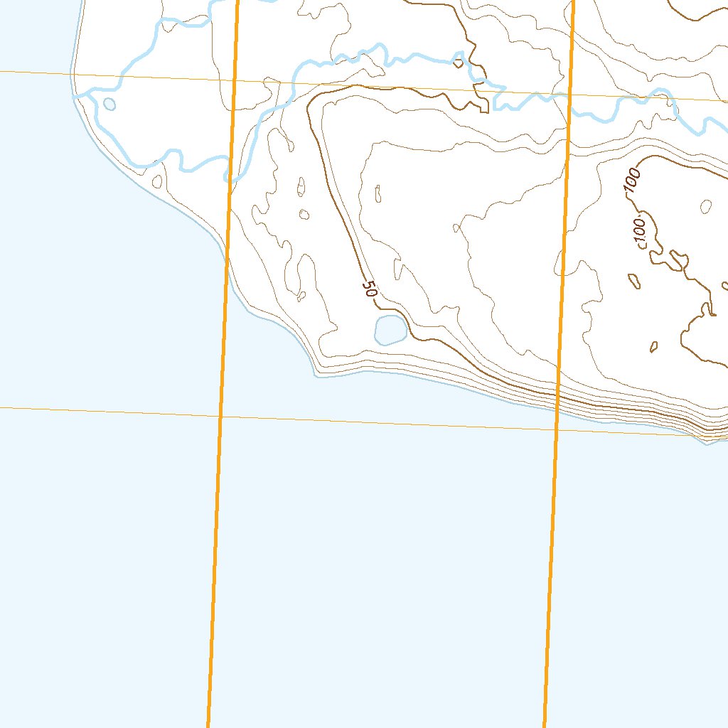Ugashik D-1 NW, AK (2019, 25000-Scale) Map by United States Geological ...