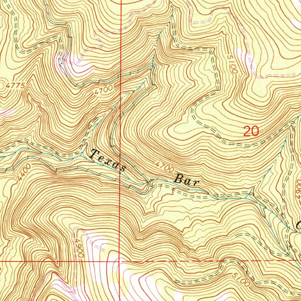 Ukiah SE, OR (1967, 24000-Scale) Map by United States Geological Survey ...