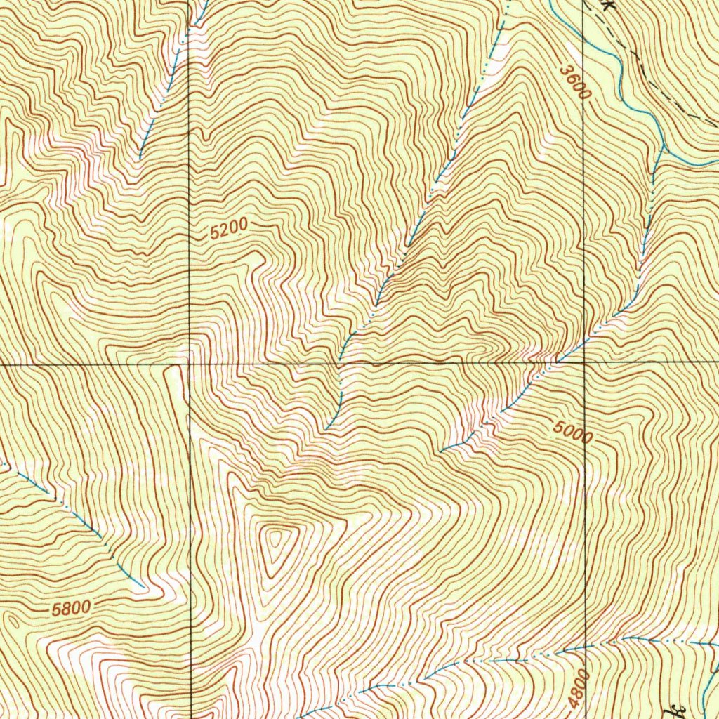 Ukonom Lake, CA (1980, 24000-Scale) Map by United States Geological ...