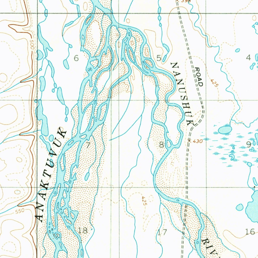 Umiat B-2, AK (1971, 63360-Scale) Map by United States Geological ...