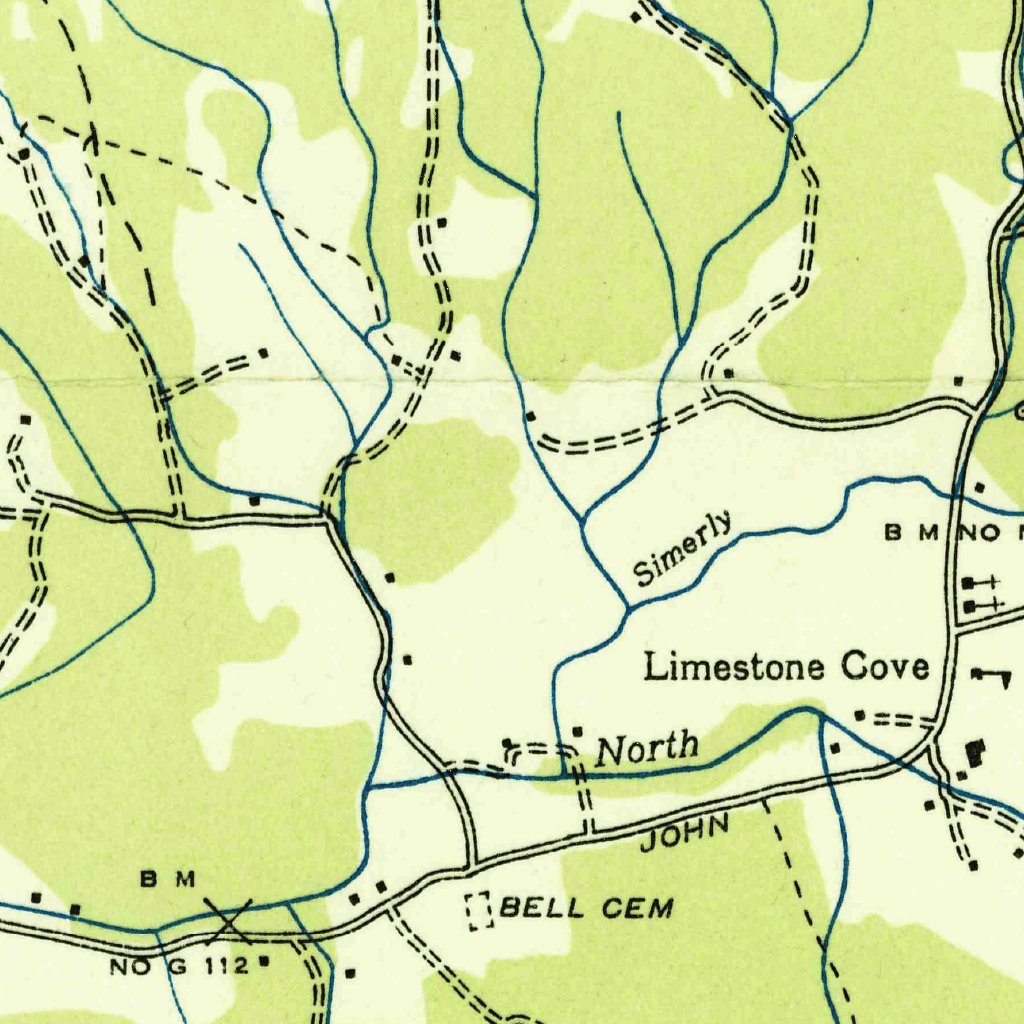 Unicoi, TN-NC (1935, 24000-Scale) Map by United States Geological ...