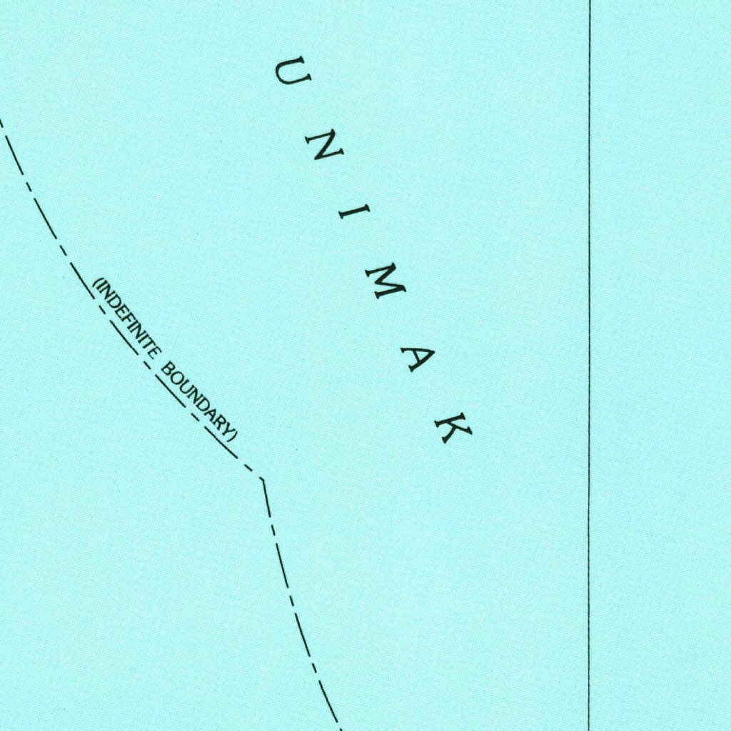 Unimak B-3, AK (1989, 63360-Scale) Map by United States Geological ...