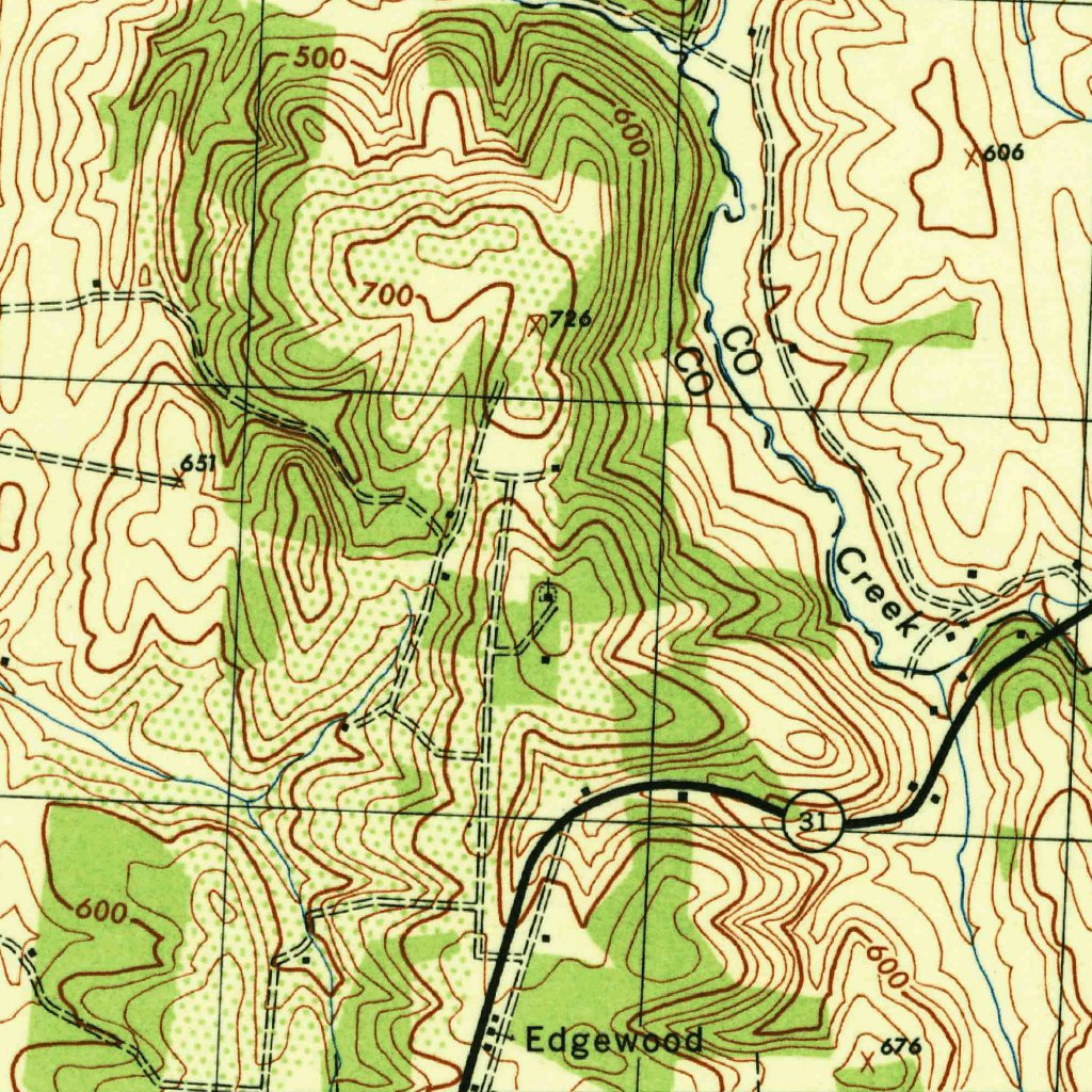 Union Bridge, MD (1944, 31680-Scale) Map by United States Geological ...
