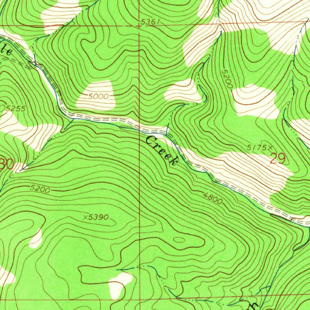 Union Peak, MT (1965, 24000-Scale) Map by United States Geological ...