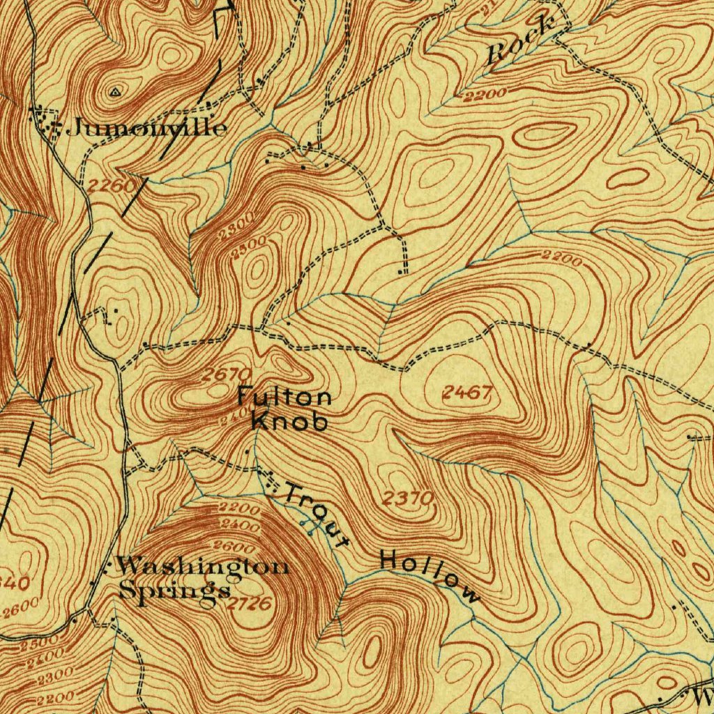 Uniontown, PA (1900, 62500-Scale) Map by United States Geological ...