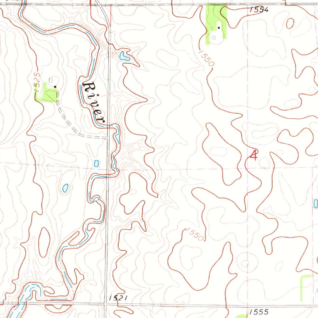 Unityville, SD (1971, 24000-Scale) Map by United States Geological ...