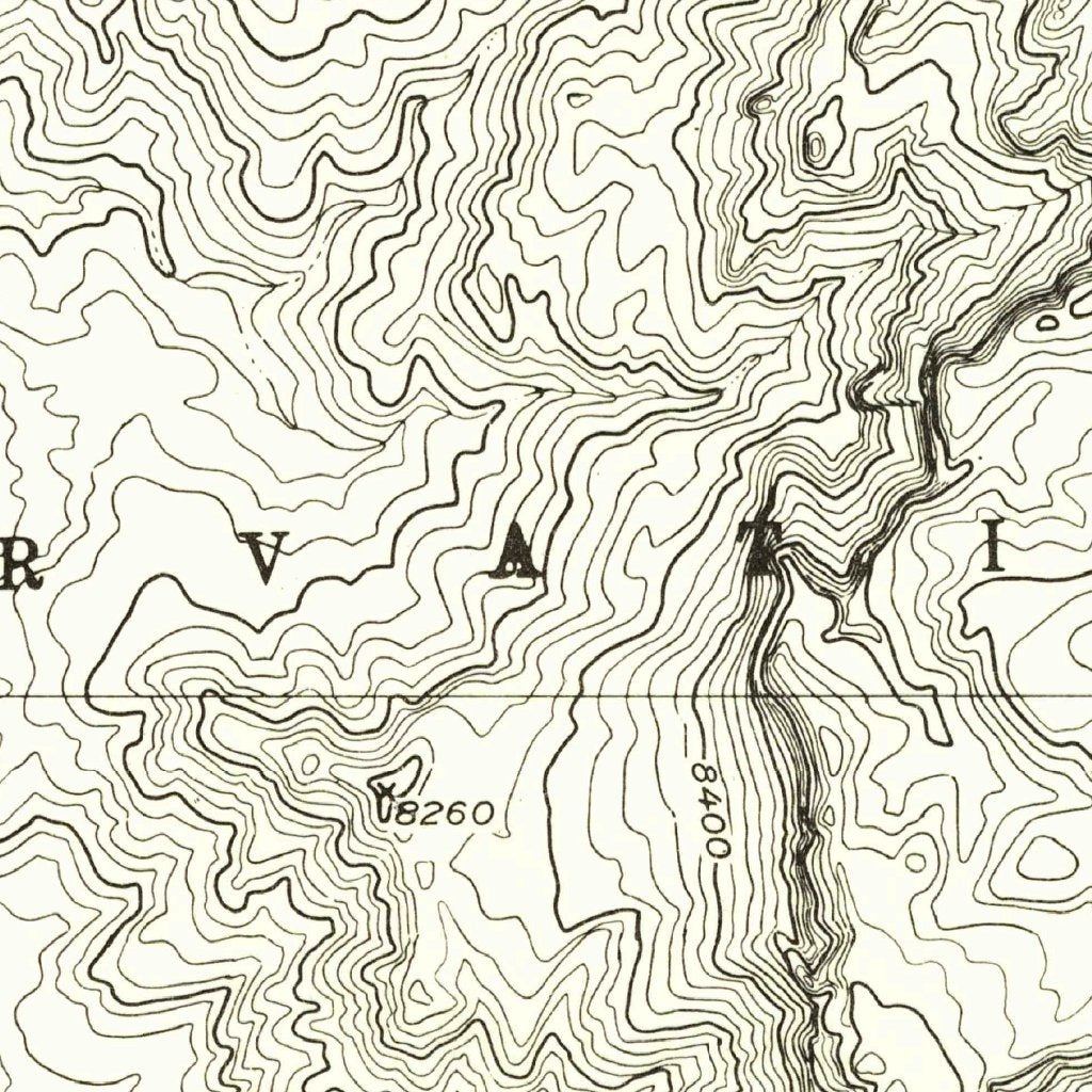 Upper Wheatfields, AZ-NM (1955, 24000-Scale) Map by United States ...