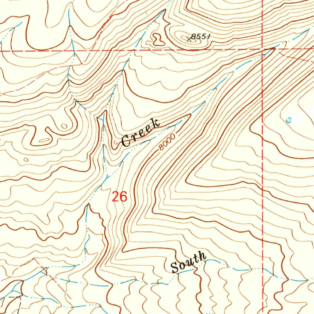 Ute, CO (1994, 24000-Scale) Map by United States Geological Survey ...