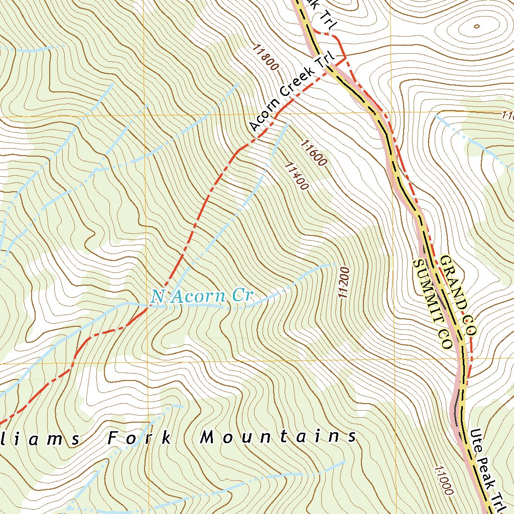Ute Peak, CO (2022, 24000-Scale) Map by United States Geological Survey ...