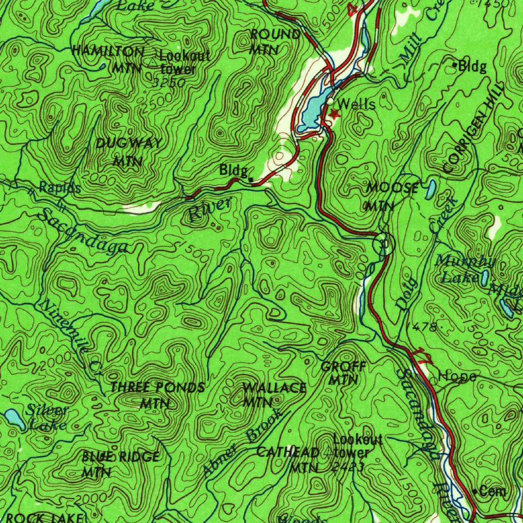 Utica, NY (1967, 250000-Scale) Map by United States Geological Survey ...
