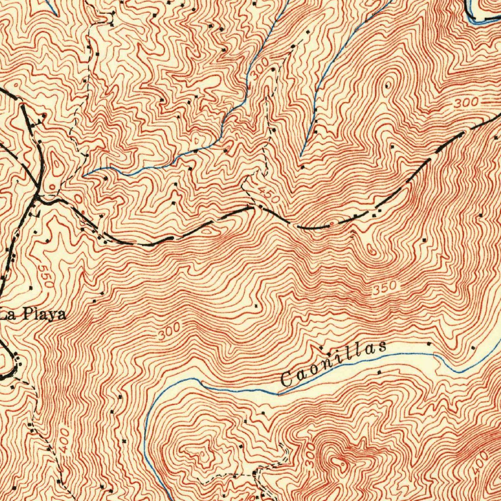 Utuado, PR (1946, 30000-Scale) Map by United States Geological Survey ...