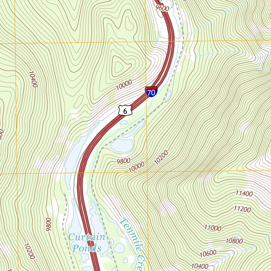 Vail Pass, CO (2013, 24000-Scale) Map by United States Geological ...