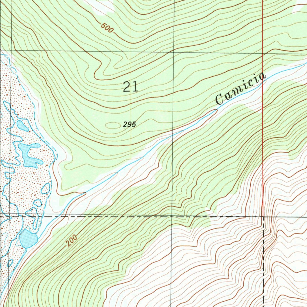 Valdez A-6 NW, AK (1983, 25000-Scale) Map by United States Geological ...