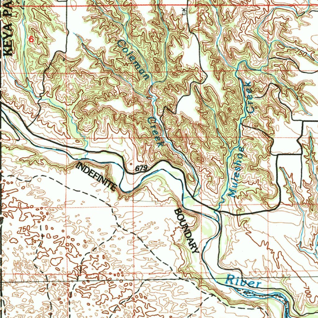 Valentine, NE-SD (1985, 100000-Scale) Map by United States Geological ...