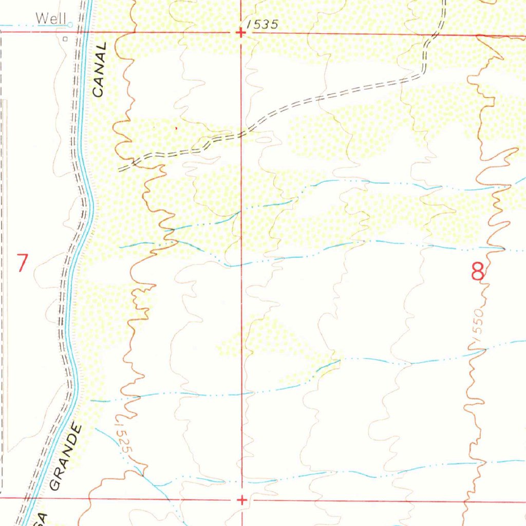 Valley Farms, AZ (1964, 24000-Scale) Map by United States Geological ...