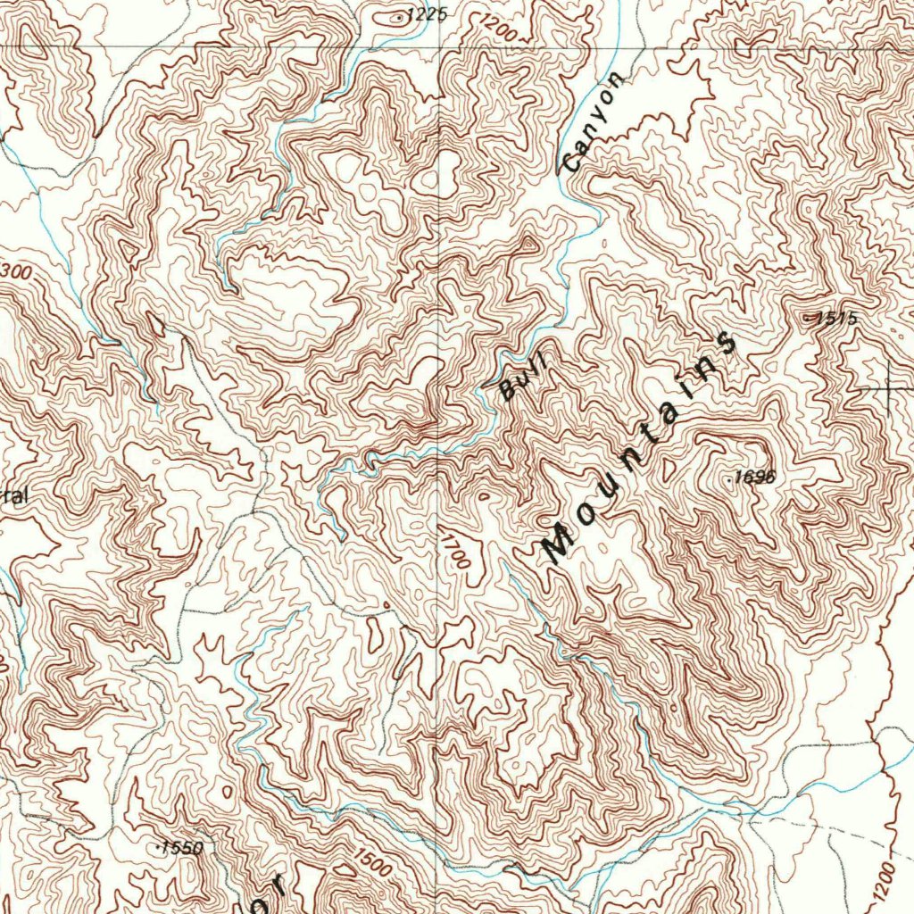 Van Horn, TX (1985, 100000-Scale) Map by United States Geological ...