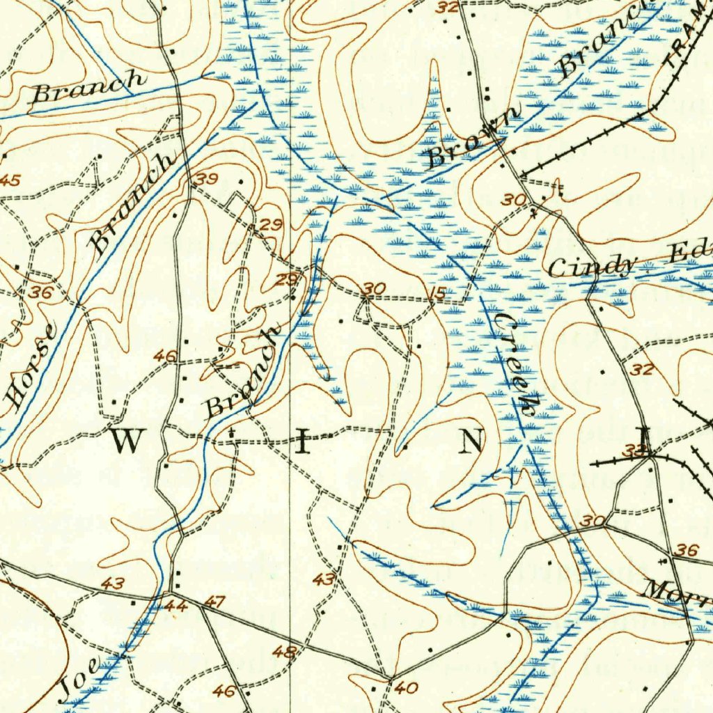 Vanceboro, NC (1905, 62500-Scale) Map by United States Geological ...