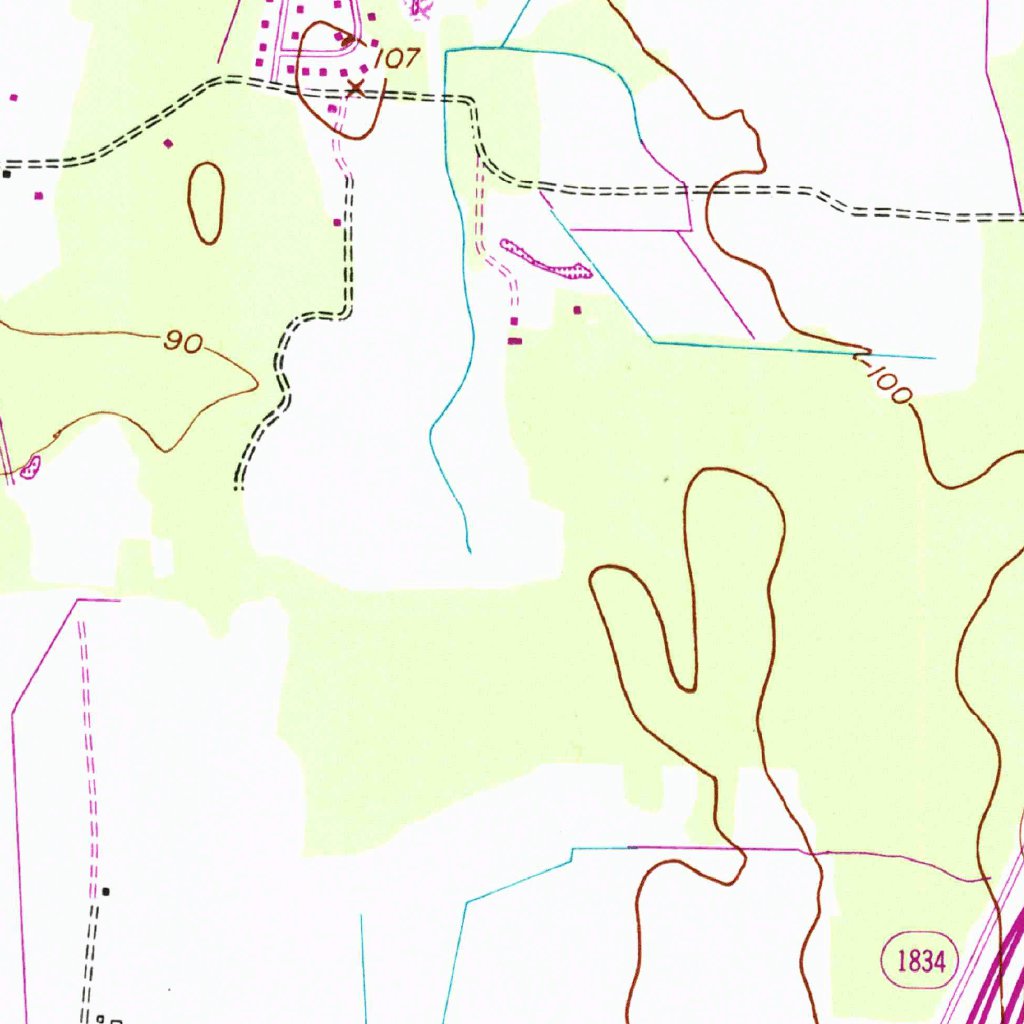 Vander, NC (1957, 24000-Scale) Map by United States Geological Survey ...