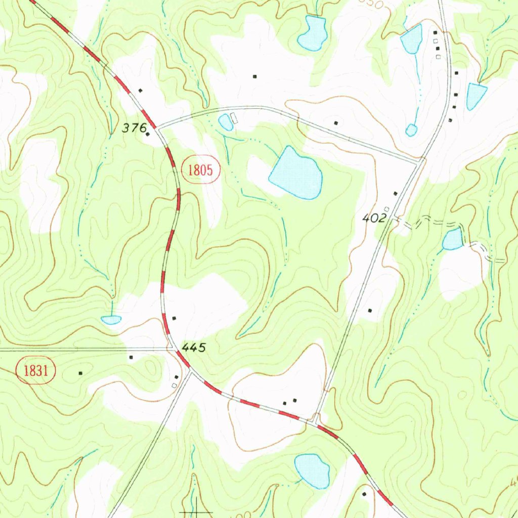 Vass, NC (1974, 24000-Scale) Map by United States Geological Survey ...