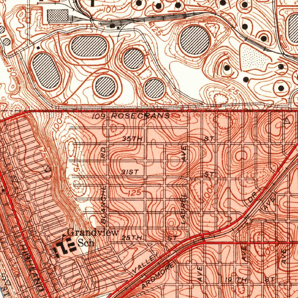 Venice, CA (1950, 24000-Scale) Map by United States Geological Survey ...
