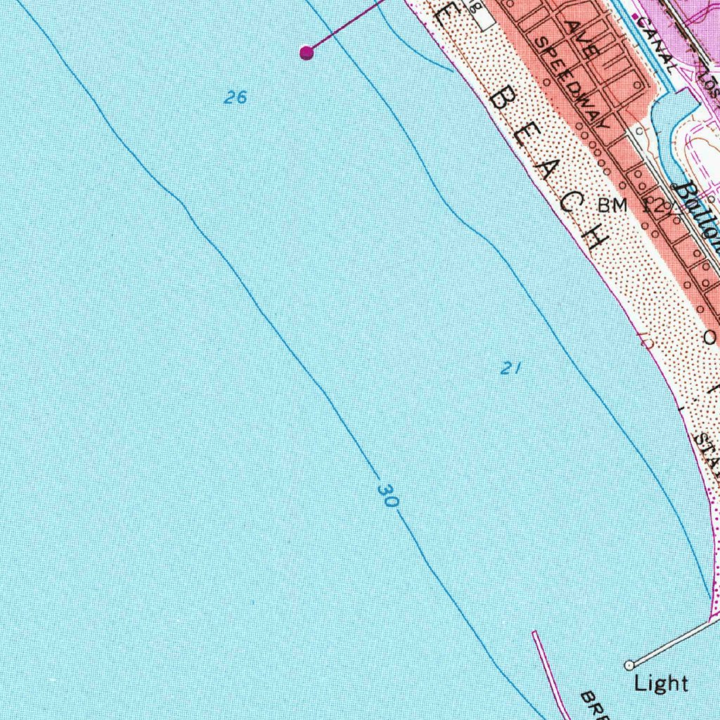 Venice, CA (1964, 24000-Scale) Map by United States Geological Survey ...