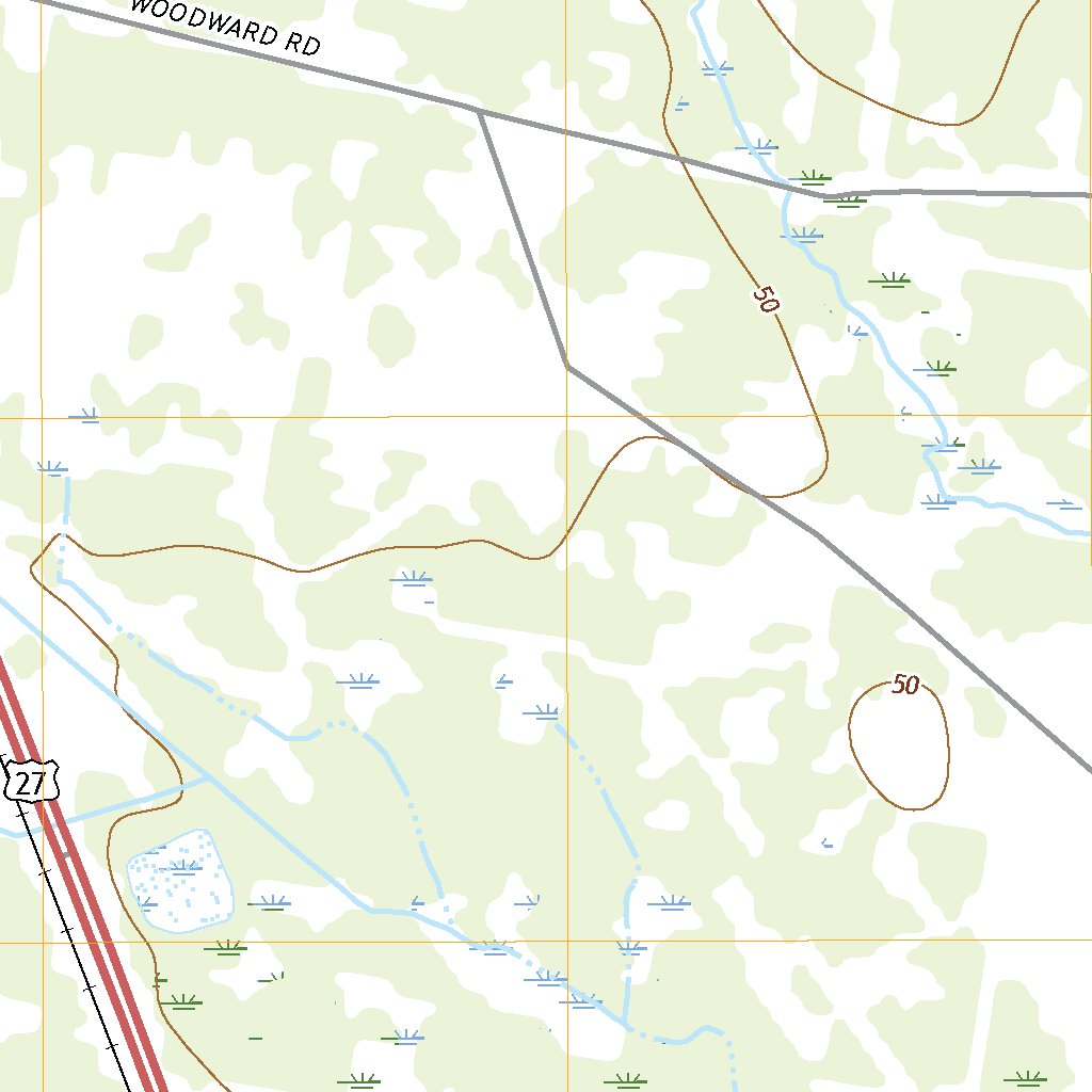 Venus, FL (2021, 24000-Scale) Map by United States Geological Survey ...