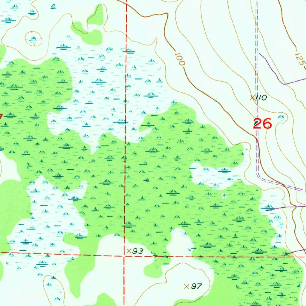 Venus NW, FL (1953, 24000-Scale) Map by United States Geological Survey ...